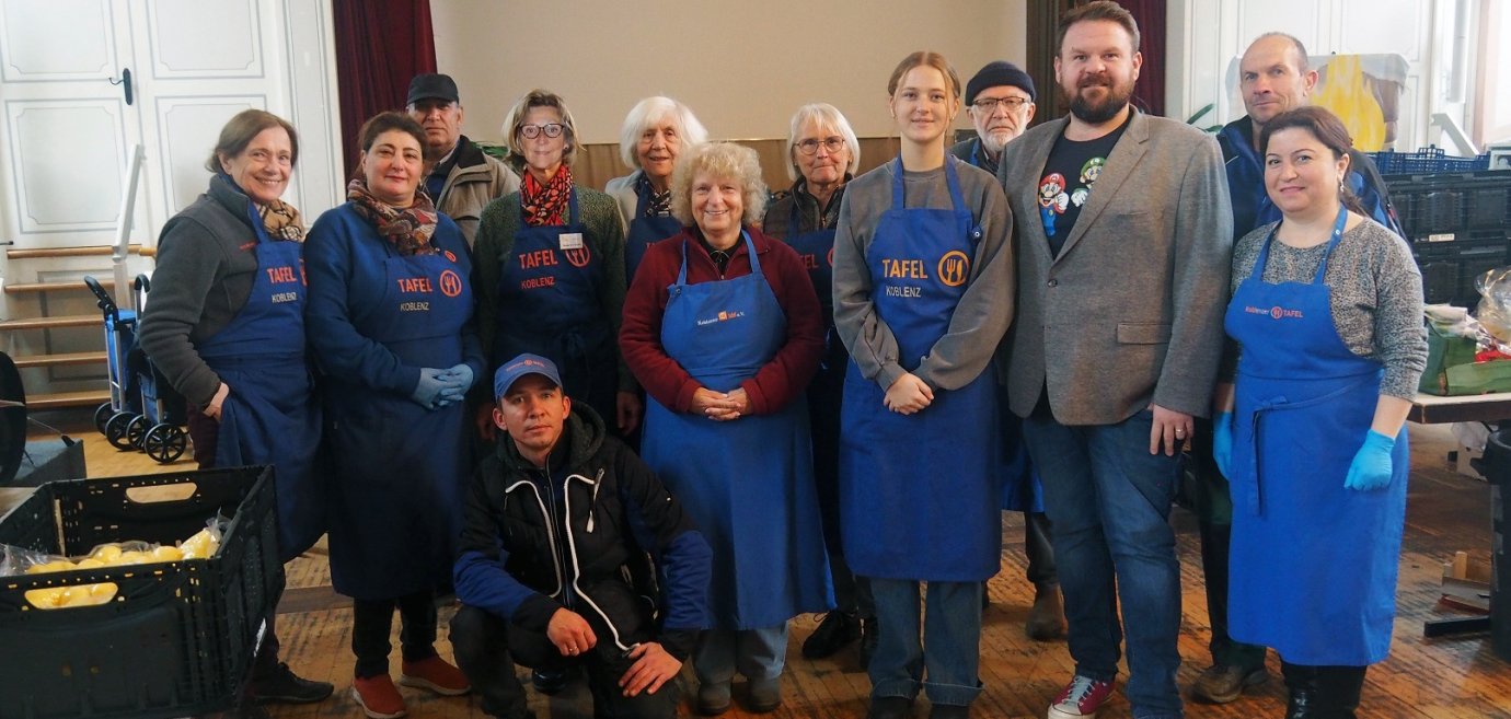 Bürgermeister Mohr besuchte die Tafel Bendorf | Stadt Bendorf