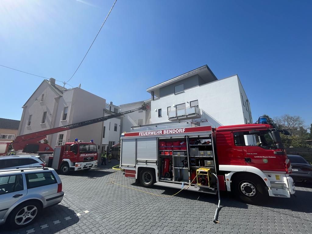 Einsatzmeldung der Feuerwehr Bendorf | Stadt Bendorf