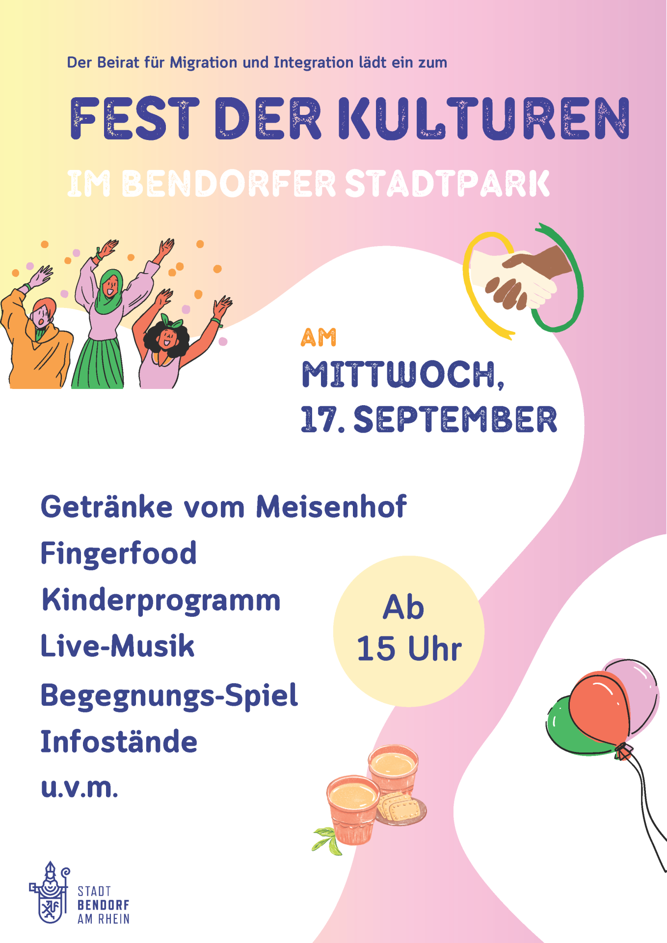 Fest der Kulturen im Stadtpark | Stadt Bendorf