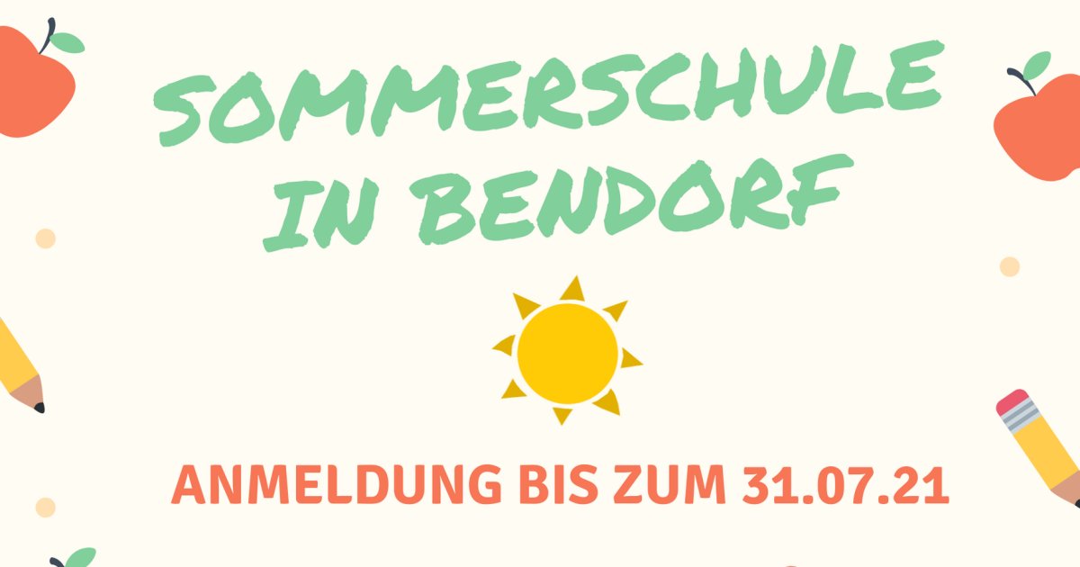 Sommerschule in Bendorf | Stadt Bendorf